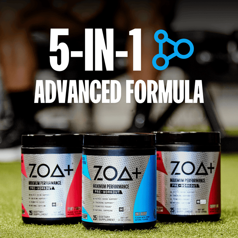 ZOA+ Pre-Workout Powder Wild Berry