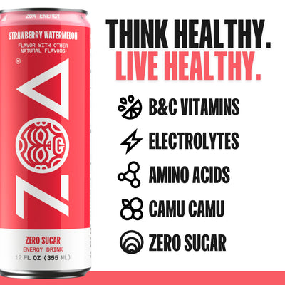 ZOA Energy Drink Variety Pack 12oz